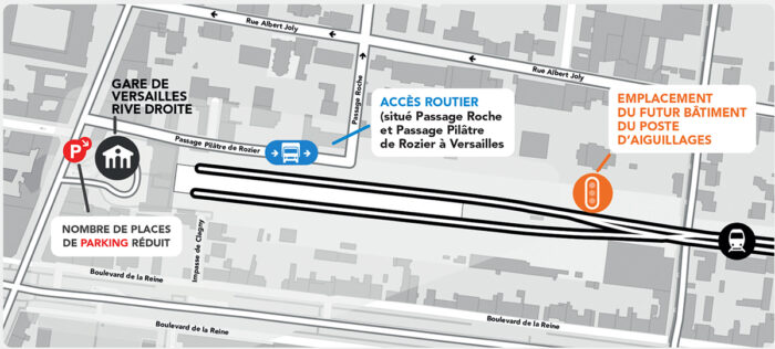 travaux dans le secteur de versailles rive droite : le point d'information
